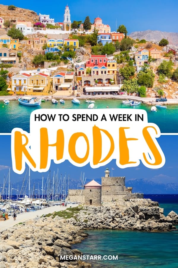 7 Days on Rhodes: The Perfect Week on Rhodes Itinerary (+ Map!)