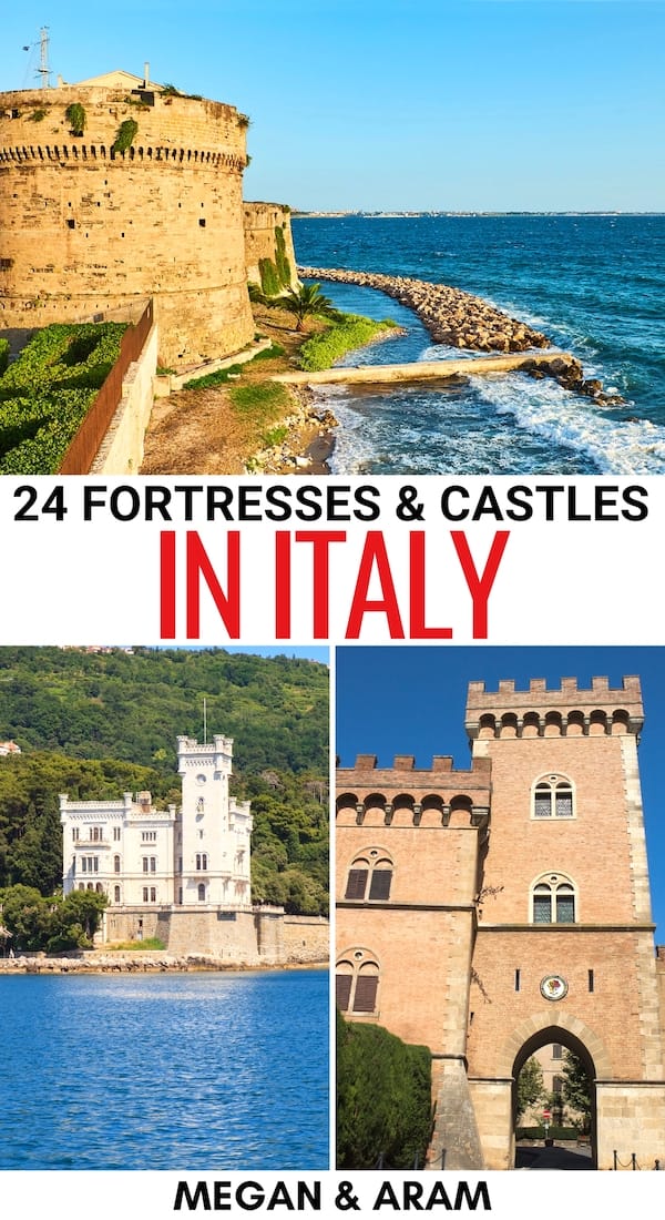 25 Jaw-Dropping Fortresses and Castles in Italy